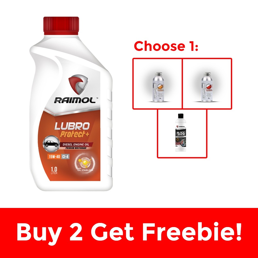RAIMOL LUBRO PROTECT PLUS 1L 15W-40 SG CI4 MULTI GRADE DIESEL ENGINE ...