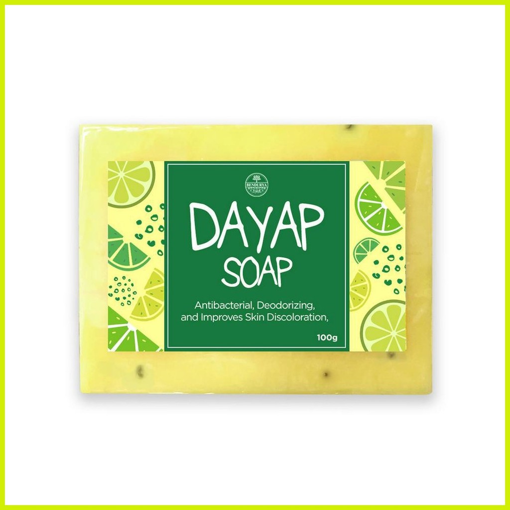 ⭐ Bendurya Natural Deodorizing Dayap Soap with Real Calamansi Peel ...