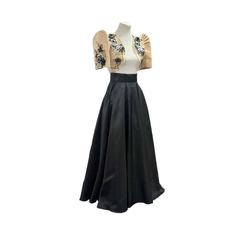 In vogue Match Philippine Bolero Crop Top with Skirt color Black ...