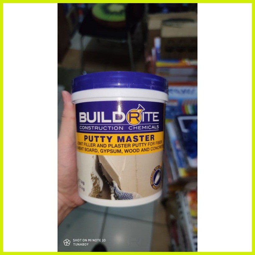 ♀ Buildrite 1KG Putty Master Joint Filler Plaster Wall Putty ...