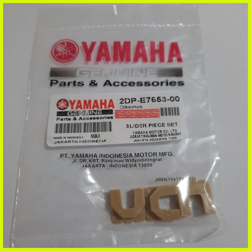 ♒ GENUINE SLIDE PIECE NMAX , AEROX v1 and v2 (3pcs set) | Shopee ...