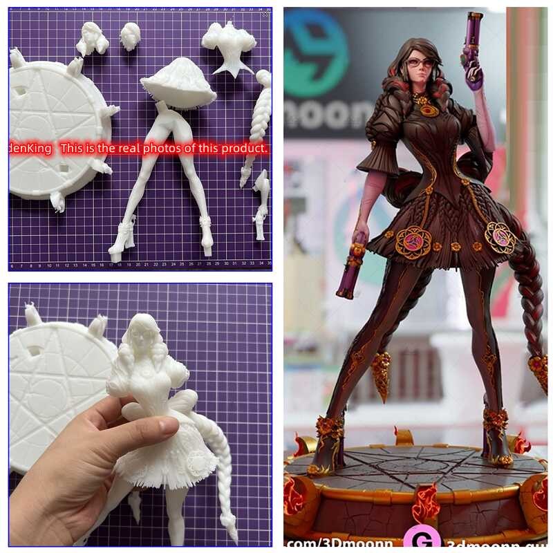 Denking Garage Kits - A497 3D Resin BAYONETTA - Figure GK Model ...