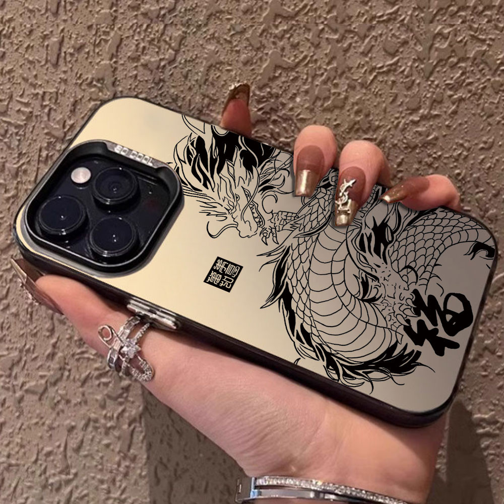 Luxury Dragon Case For Tecno Spark Go 2024 2023 2022 Spark 20 Pro Plus ...