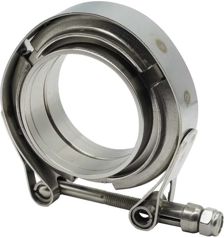 inch Dsnaduo 2.0 stainless steel exhaust pipe with clamp male and ...