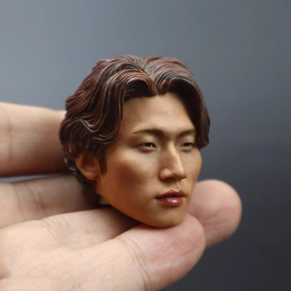 1/6 Male Singer Korean Bigbang Guy Head Sculpt Carving Toys Model For 12" B001 Bd001 Action ...