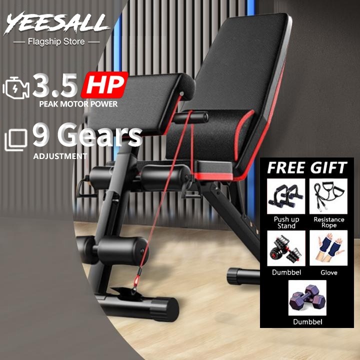 Dumbbell Bench Gym Bench Sit-up bench Fitness Equipment Foldable Bench ...