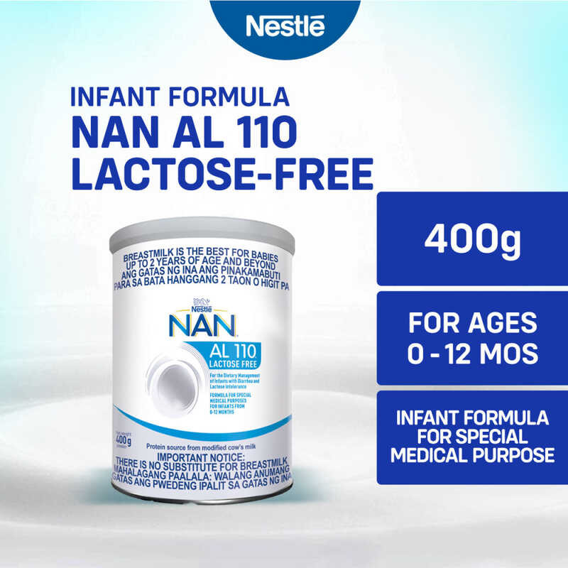 NAN AL 110 Lactose Free 400G 3 | Shopee Philippines