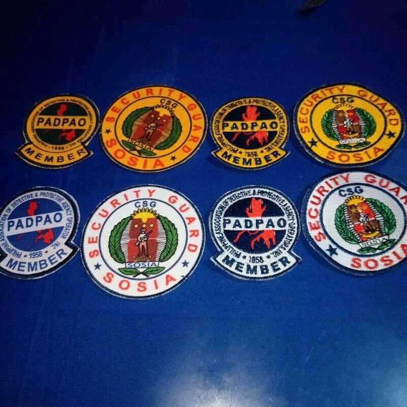 Padpao Sosia Security Guard Patches 841 | Shopee Philippines