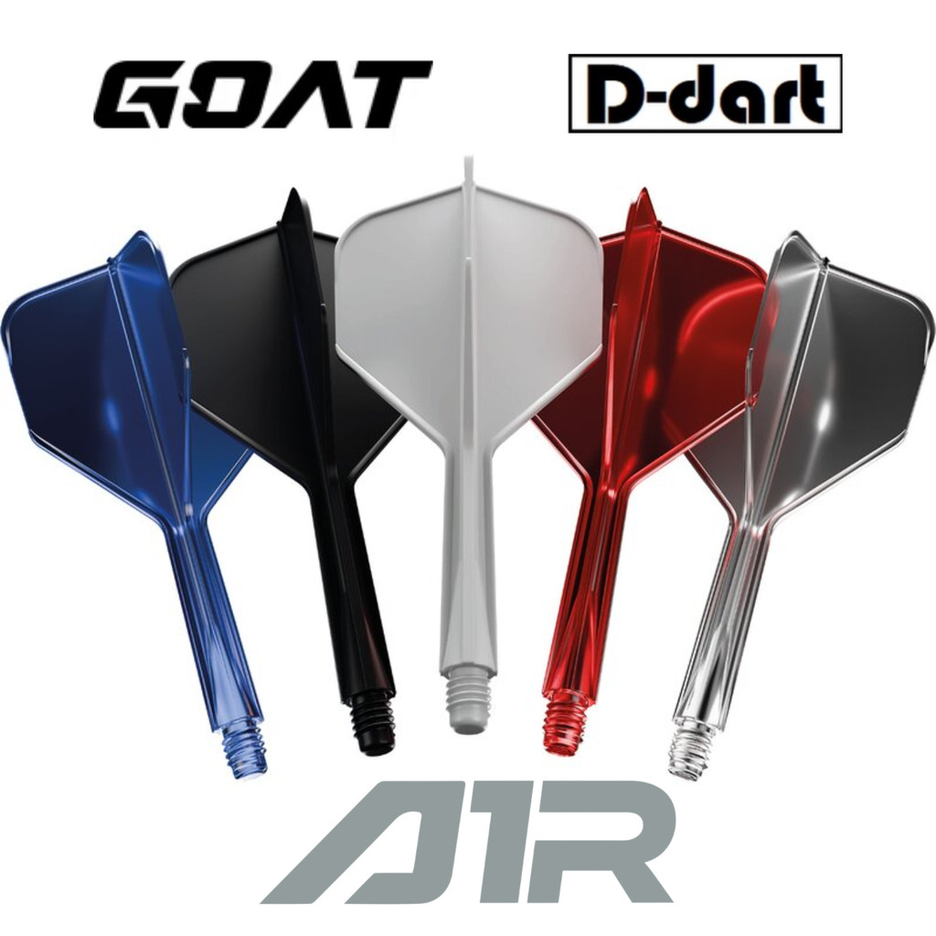 GOAT A1R DARTS FLIGHT - No 6 SHAPE AIR Precision Moulded Integrated ...