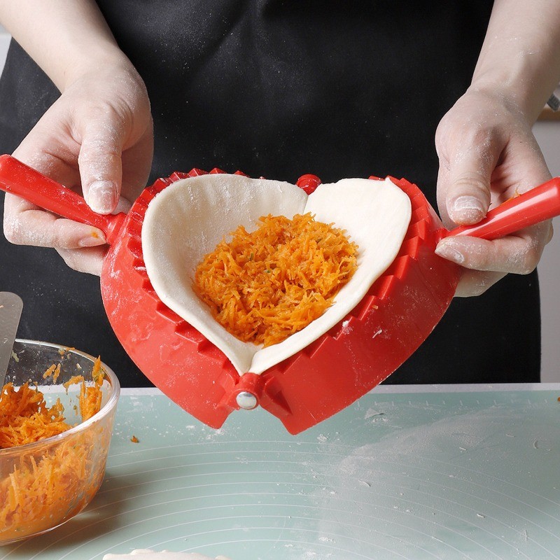 Big Dumplings Maker Mold Hand Dough Press Dumpling Clip Pie Mould Maker ...