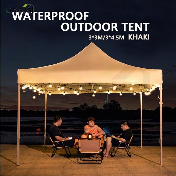 Retractable Tent Heavy Duty 3x3/3x4.5M Foldable Tent Outdoor Waterproof ...