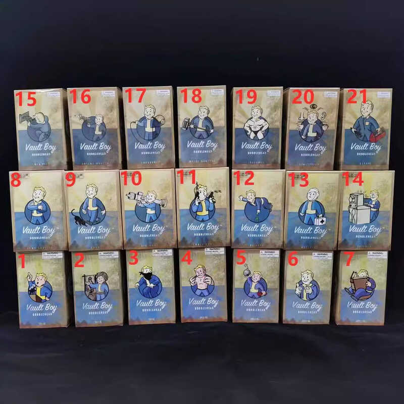 Models Fallout 7 Fallout Boy Figures 1st 2nd 3rd 4th Generation Vault ...