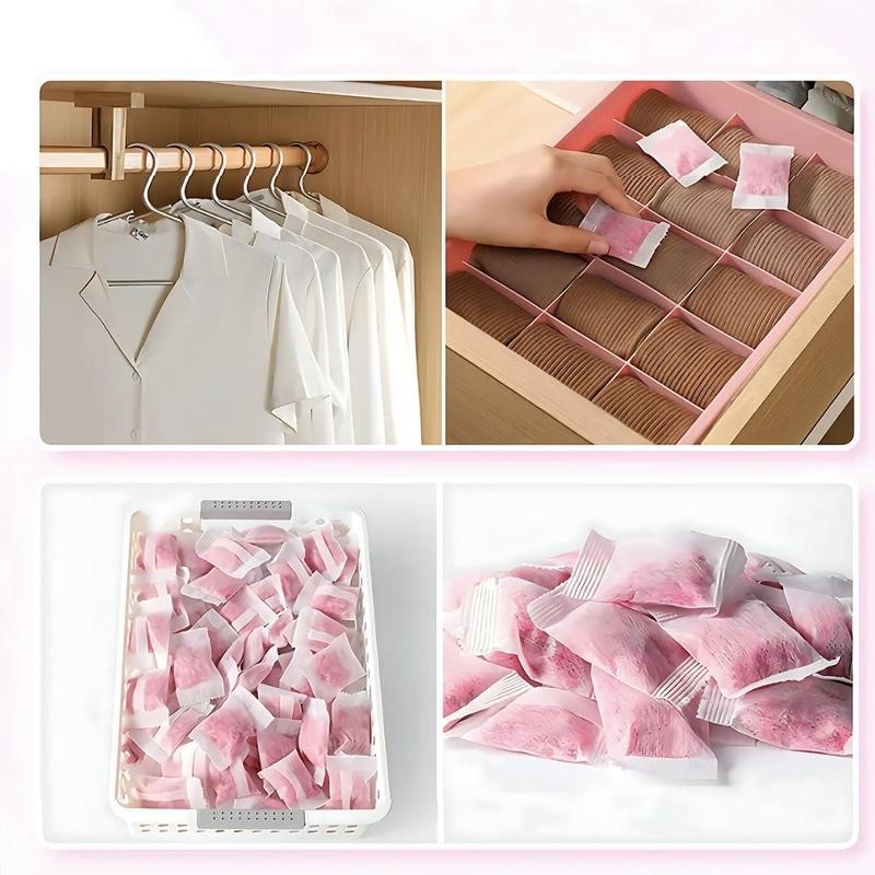 48Pcs Fragrance Camphor Balls Floral Scented Camphor Balls for Clothes ...