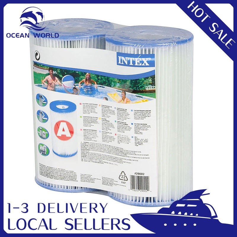 ORIGINAL INTEX FILTER CARTRIDGE (TWIN PACK) | Shopee Philippines