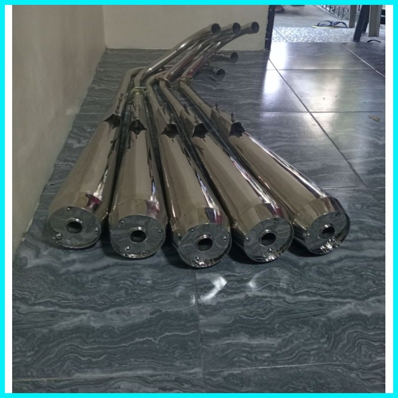 rusi tc macho 125/150/175/Version 2 chicken pipe stainless | Shopee ...
