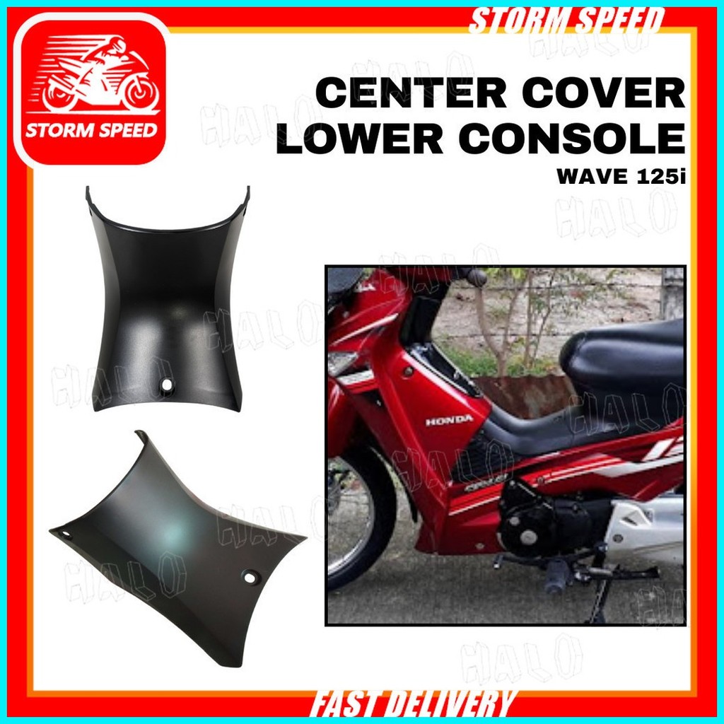 CENTER COVER LOWER CONSOLE MOTORCYCLE WAVE 125i [STORM SPEED] | Shopee ...