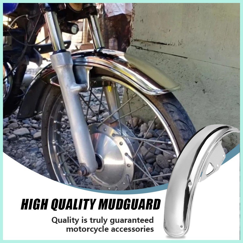 RUSI TMX125 TMX150 TC125 TC150 CHROME FENDER SET | Front & Rear ...