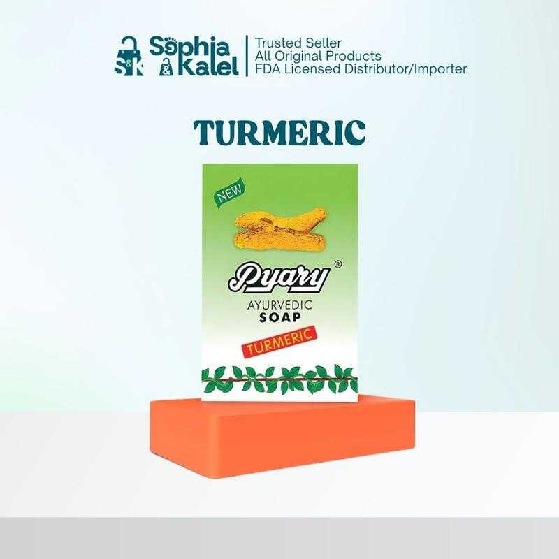 Pyary Ayurvedic Whitening Soap Body Wash Cleansing Turmeric Papaya Goat ...