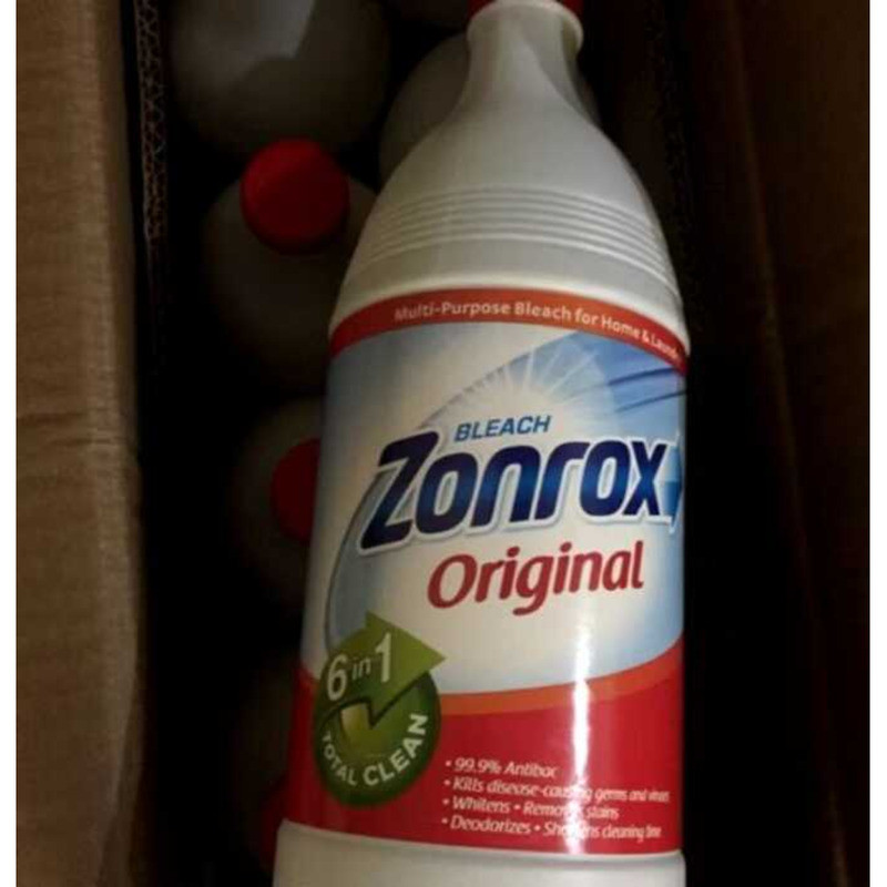 Zonrox Bleach Original 1000Ml And 1892Ml C20 | Shopee Philippines