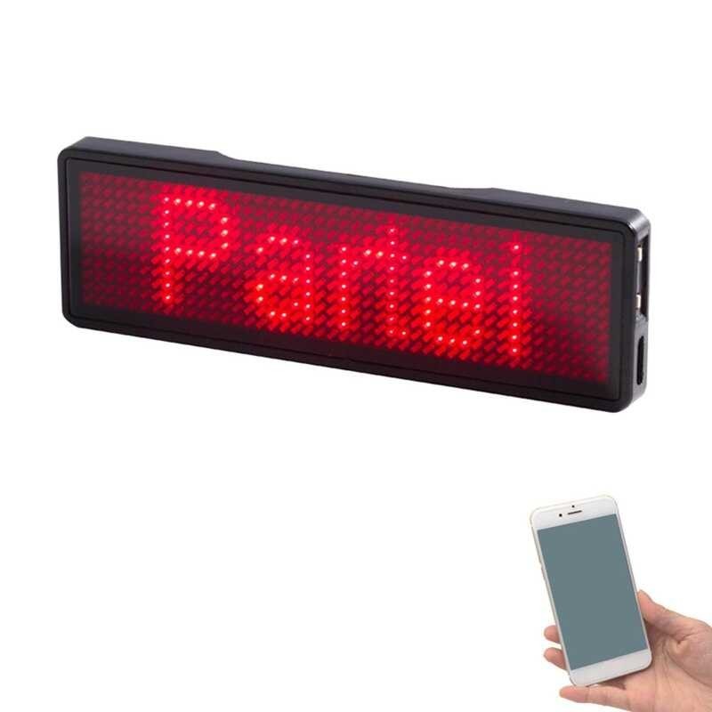 oshhni COD sign Signage LED Name Message Matrix Display for Store shop ...