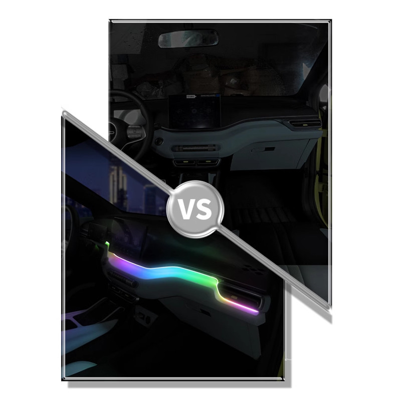 for BYD Seagull 2023-2024 Neon Car LED Interior Lights RGB Ambient ...