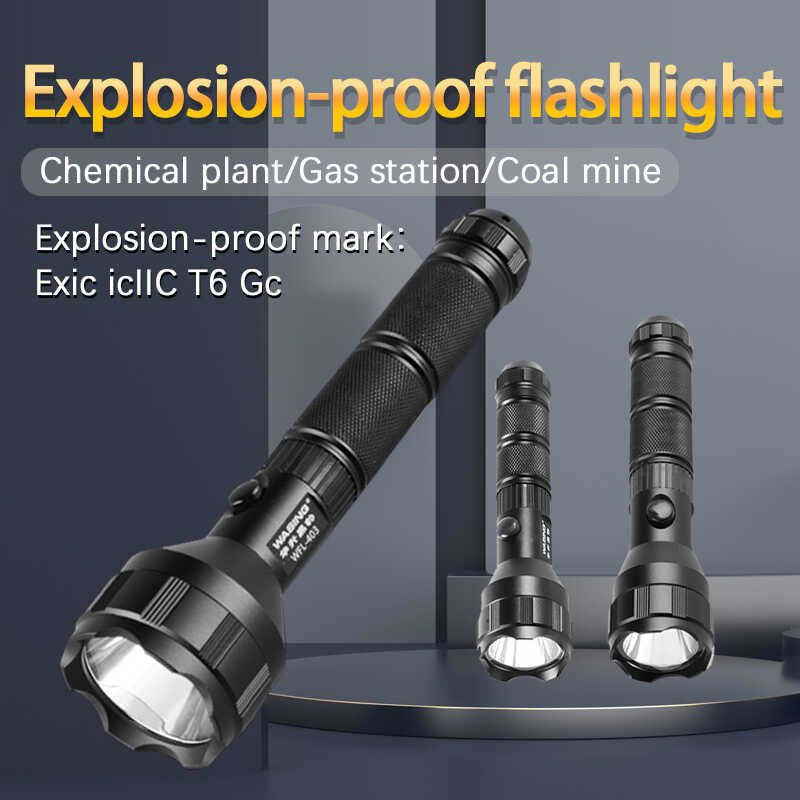 LED WASING Explosion-Proof Self-Defense Mini Tactical Rechargeable ...
