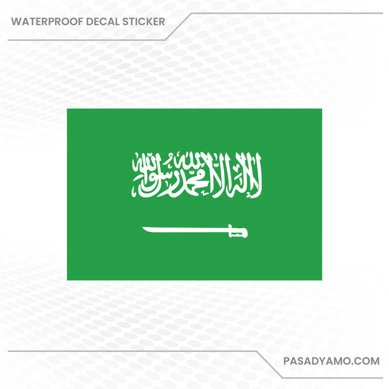 SK Ng Flag Saudi Arabia OFW - Decal Sticker Para Sa Mga Cars ...