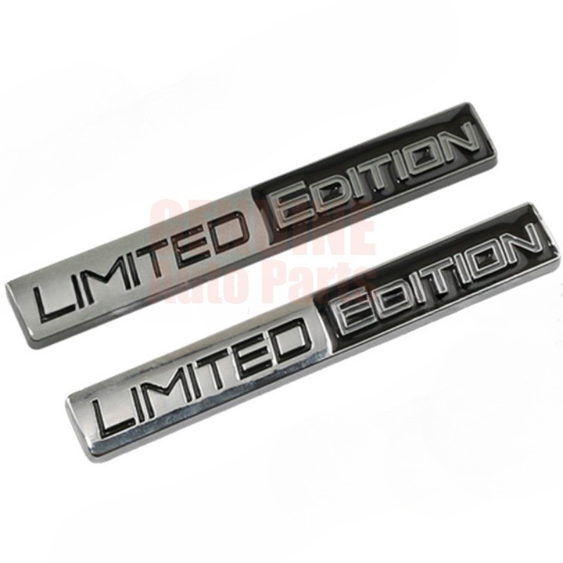 1 x New Model Metal LIMITED EDITION Logo Car Auto Side Rear Decorative ...