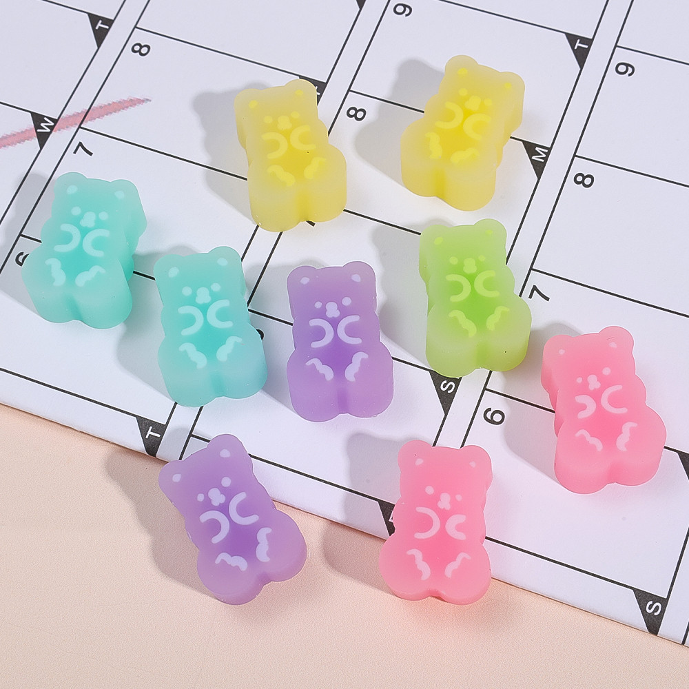 5Pcs/set Mini Bear Erasers - Kawaii Animal Pencil Rubber - Wipe Clean ...
