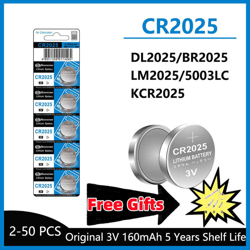 High-Capacity 3V Cr2025 Lithium Button Dl2025 Br2025 5003Lc Lm2025 Coin ...