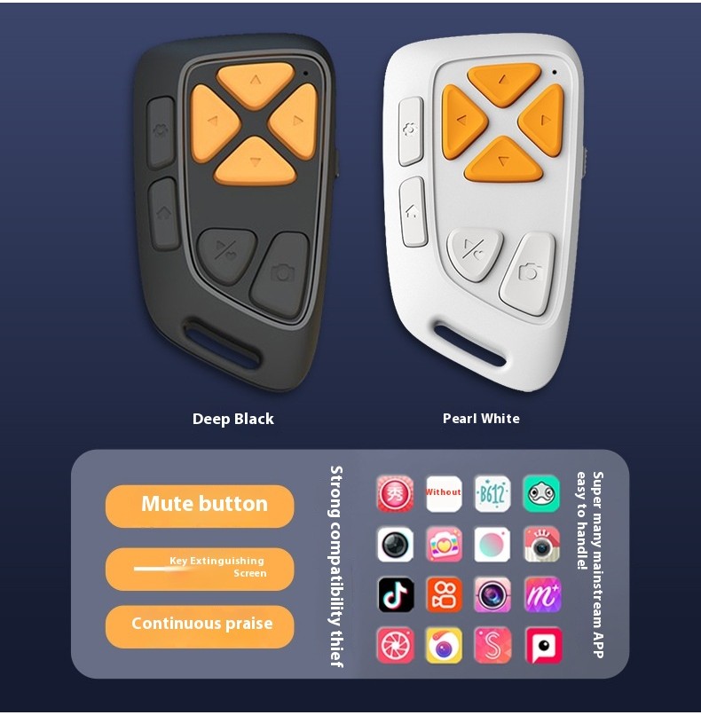 P4 Wireless Charging Bluetooth Mobile Remote Control Multi-function Silent Camera Shutter Selfie ...