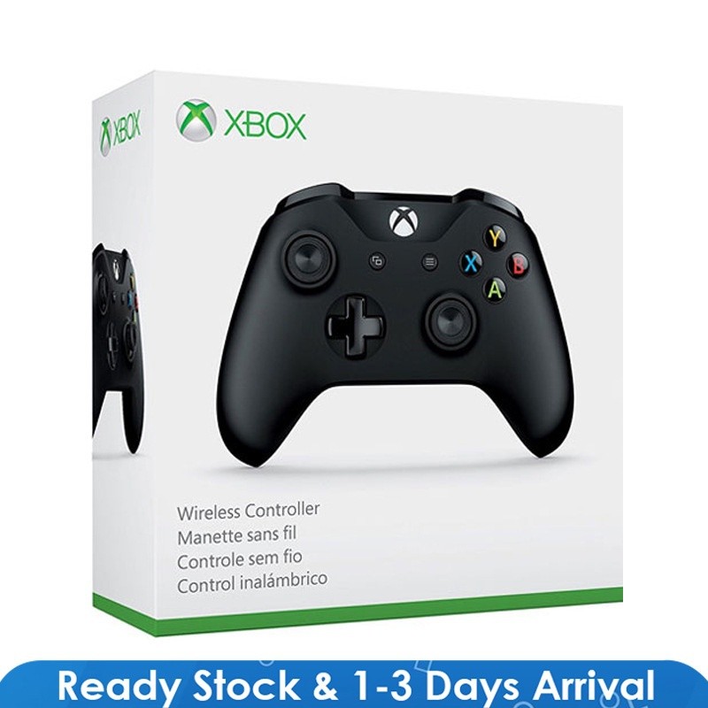 Original Microsoft Xbox One S Wireless Bluetooth Controller Support Xbox Windows PC | Shopee ...