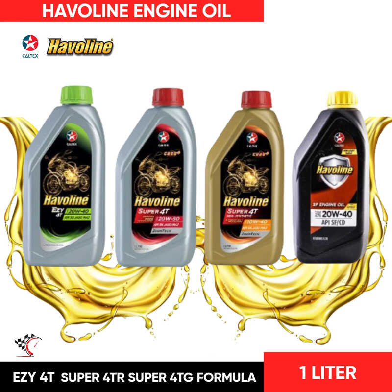 Havoline Engine Oils 10W30 EZY Super 4T 20W40 Semi Synthetic SAE 10W40 ...