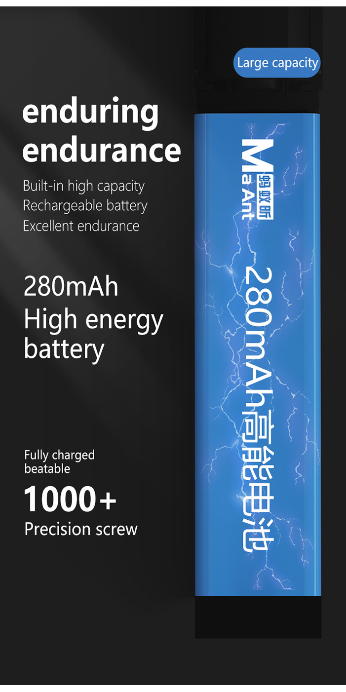 MaAnt L5 Pro Multifunctional Electric Screwdriver Set with 12/24 Batch Heads for Mobile Phone ...