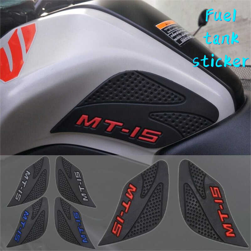 FOR YAMAHA Mt15 2019 2020 2021 Motorcycle Sticker Black Sticker Gas ...