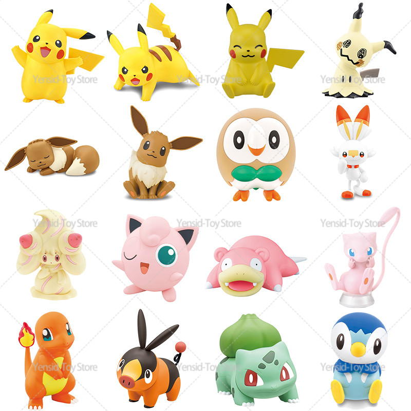 BANDAI Figure Model Kit Plamo Collection Quick Eevee Alcremie Tepig ...