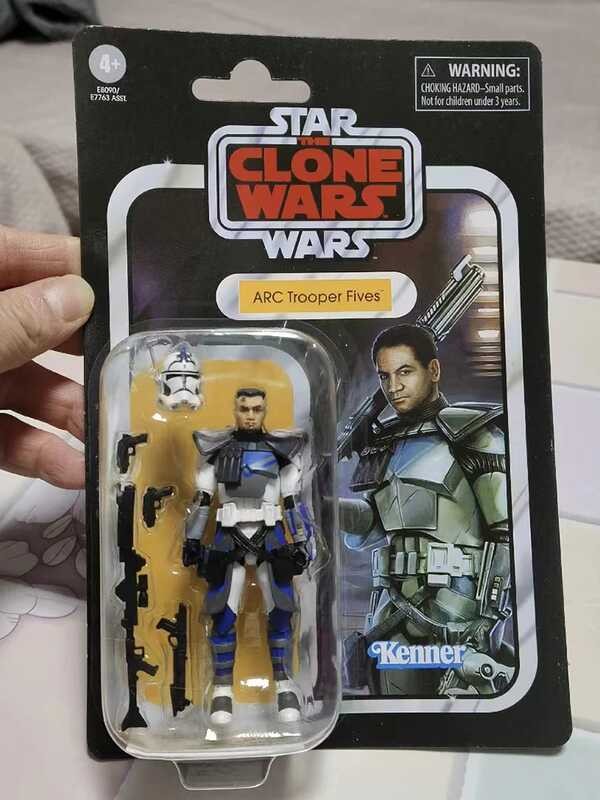 25 Star Wars The Vintage Collection Arc Trooper Fives 3.75-Inch Action ...