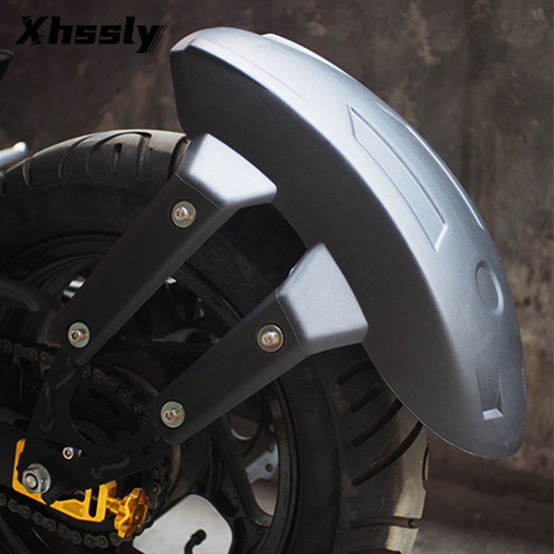 Universal Motorcycle Mudguard Fender Rear Wheel Splash Guards Para sa ...