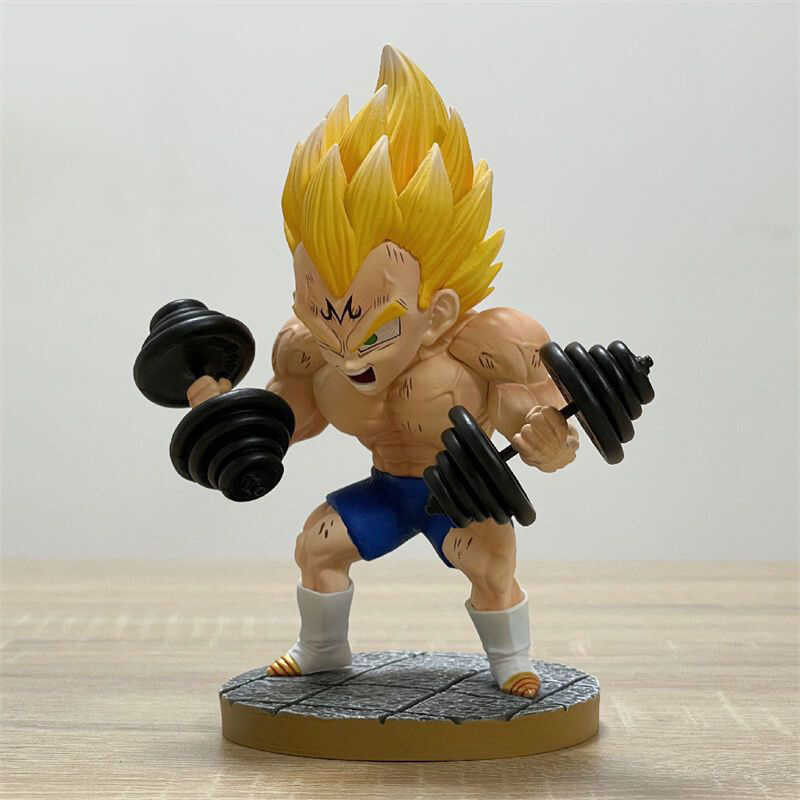 5 Dragon Ball Z Trun Vegeta Fiess Figure Goku Bodybuilding Muscle ...