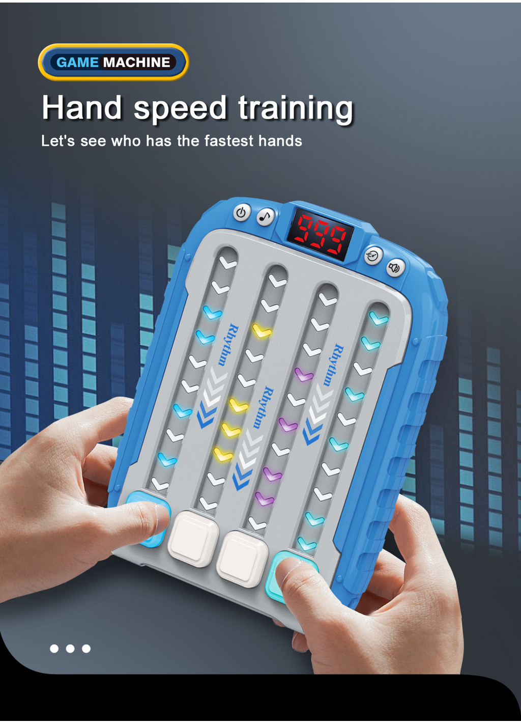 Rhythm Master Speed Push Game Console Puzzle Dance Game Console ...