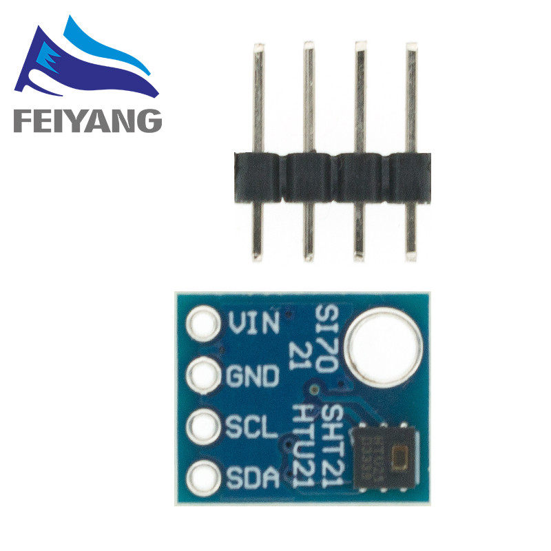 Si7021 Gy 21 Module Industrial High Precision Humidity Sensor I2c Iic Interface Module For 