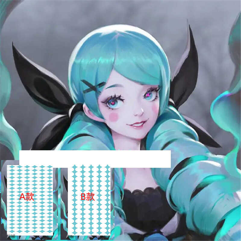 LOL Gwen Tattoos Anime Tattooing Sticker Body Tattoo Halloween Cosplay ...