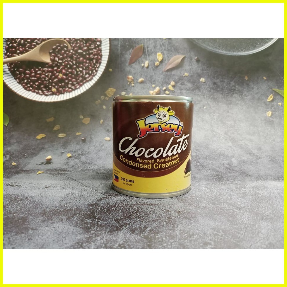 ๑ JERSEY CHOCOLATE FLAVORED CONDENSED CREAMER (390g) | Shopee Philippines