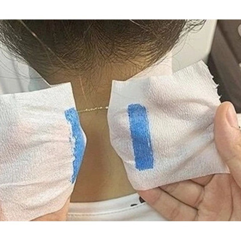 1/3/5 Rolls Professional Barber Disposable Neck Tissue Paper Ruffles ...