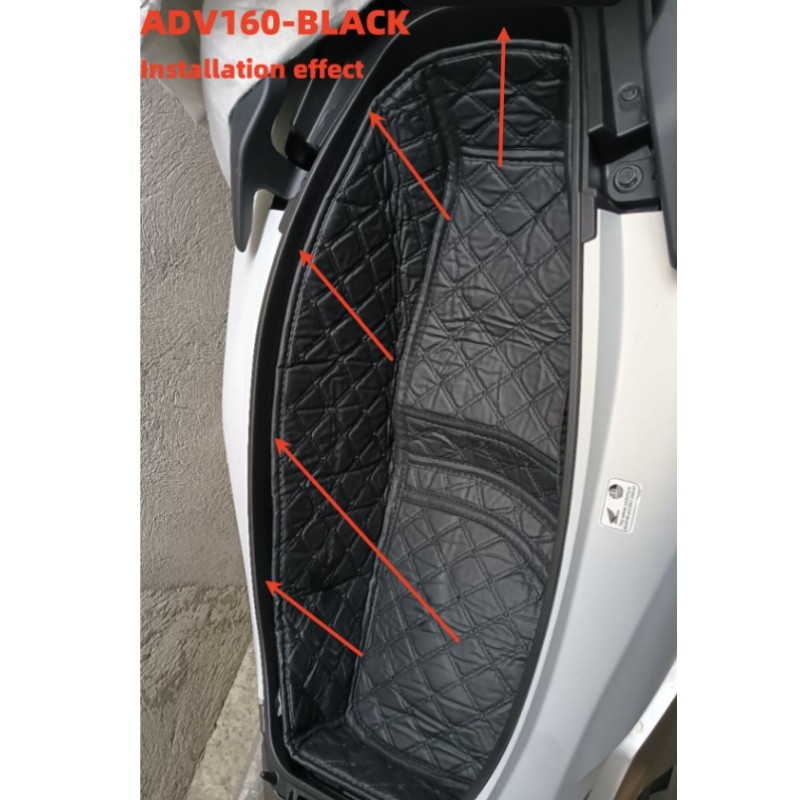 HONDA PCX 160/ADV 160/CLICK COMPARTMENT Cover PREMIUM UBOX Seat Leather ...