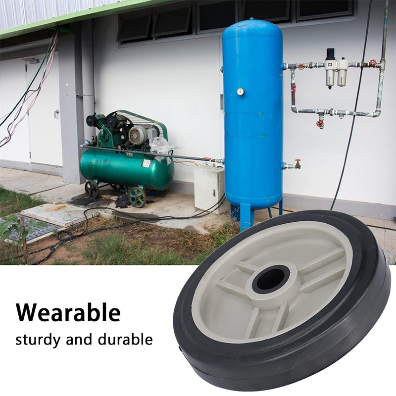 Belt Type Air Compressor Caster Wheel For Air pumps, Oil-free Machines ...
