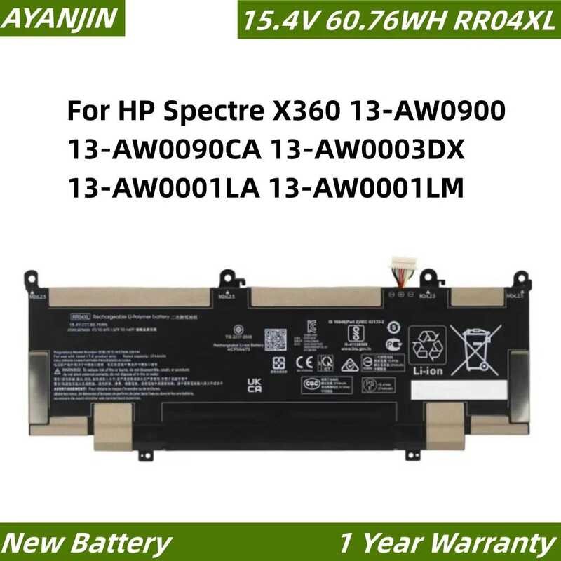 3946Mah 2 Rr04xl L60373-005 Laptop Battery For HP Spectre X360 13 ...