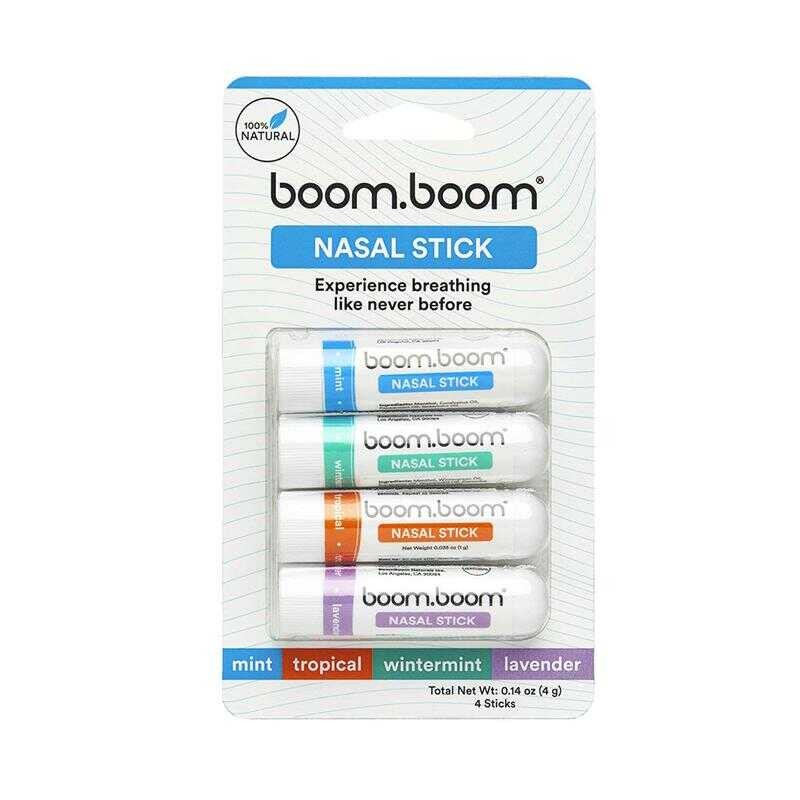 BoomBoom Nasal Stick: Refreshing Aromatherapy Inhaler | Boost Your Mood ...
