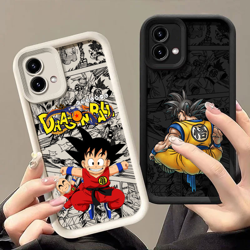 Cute Goku Anime Dragon Ball Phone case For Motorola MOTO G85 G84 G35 5G ...