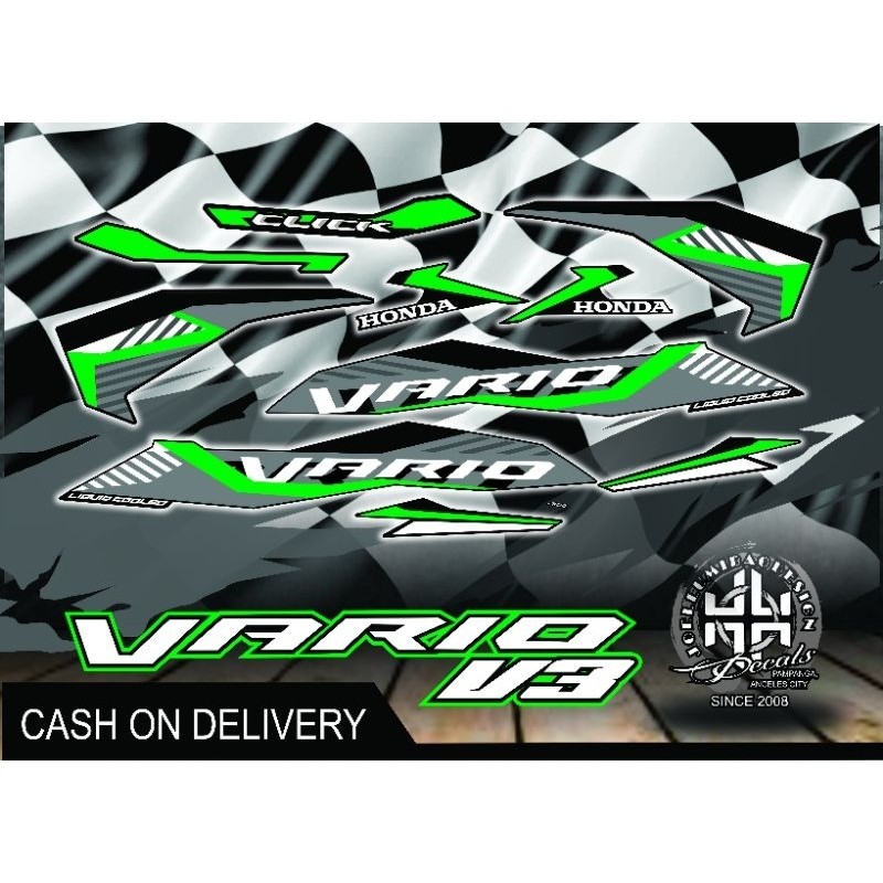 vario click v3 version 3 decal sticker | Shopee Philippines